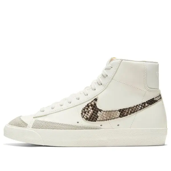 Nike Blazer Mid '77 Se Snakeskin High Top Sneakers - White