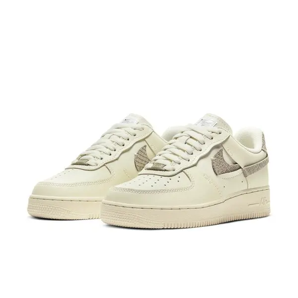Nike Force 1 Lxx "sea Glass Python" Lace-up Sneakers