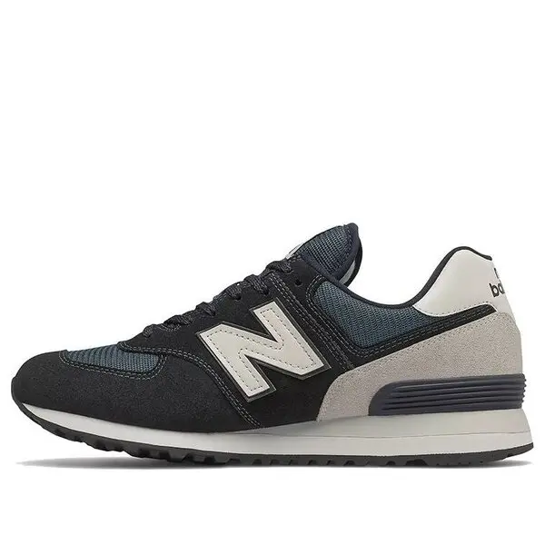NEW BALANCE 574 "eclipse" Sneakers - Black/blue/white