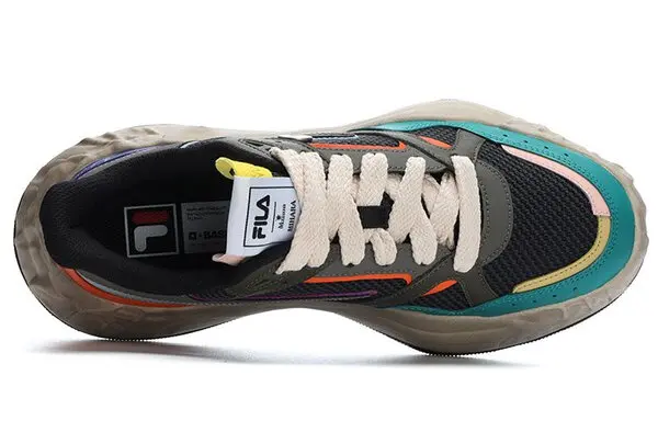 FILA X Mihara Yasuhiro "distressed Texture" Lace-up Sneakers