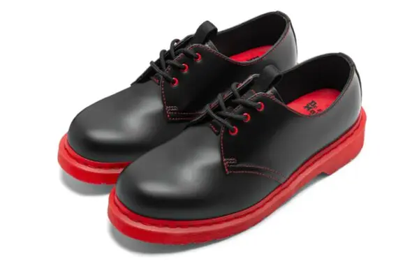 Dr. Martens X Clot 1461 Lace-up Shoes - Black/red