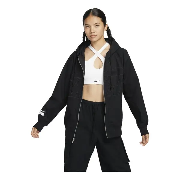 Nike Bis Swoosh Jacket - Black