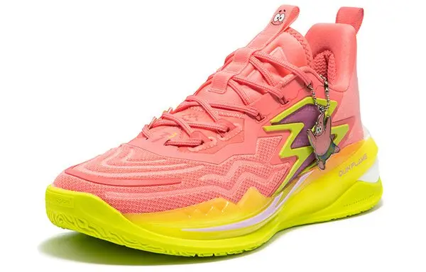 361 DEGREES Big3 3.0 Pro Sneakers - Pink/green