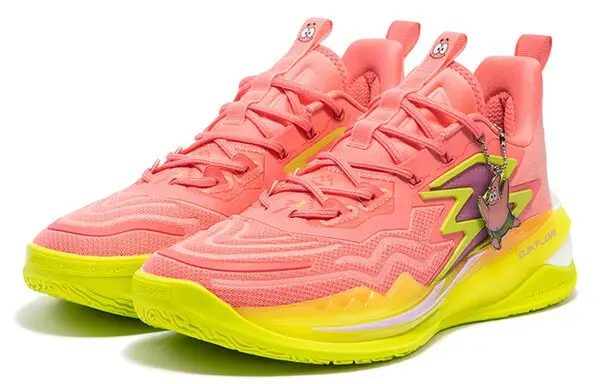 361 DEGREES Big3 3.0 Pro Sneakers - Pink/green