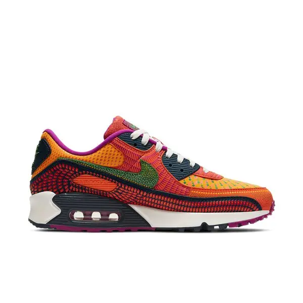 Nike Max 90 'dia De Los Muertos' Sneakers - Orange