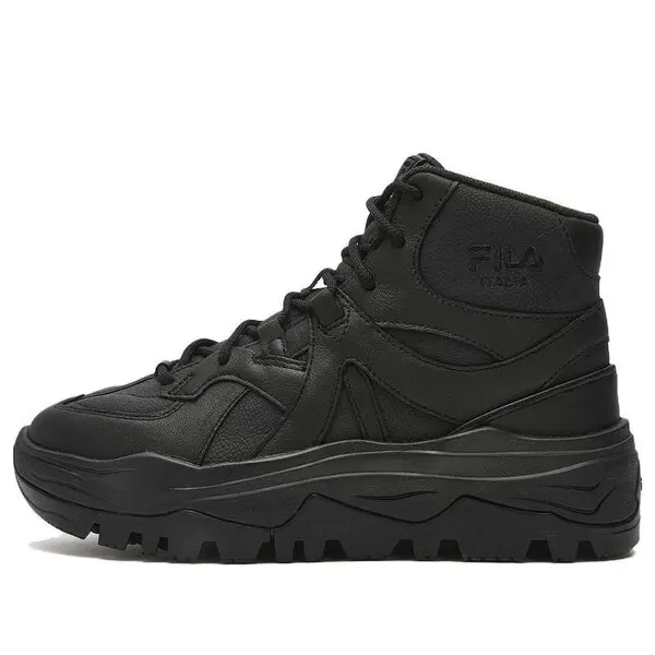 FILA Moderno Collection Amica High Top Sneakers - Black