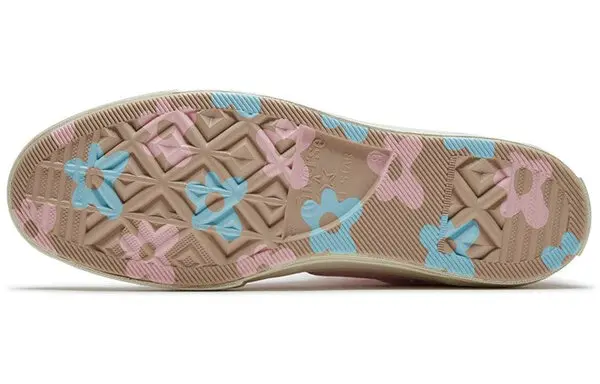 CONVERSE Golf Le Fleur X Chuck 70 Chenille "almond Blossom" High Top Sneakers