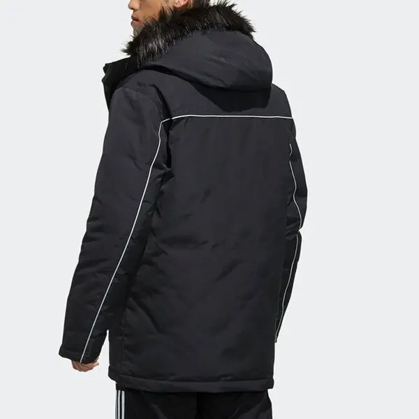 Adidas Originals Hooded Long Sleeve Down Jacket