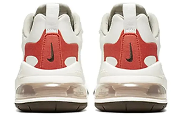 Nike Max 270 React 'mid-century' Sneakers - Creamwhite/red