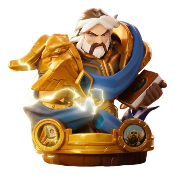 POP MART Hearthstone Legend In Tavern Figure 'uther Lightbringer - Multi-color