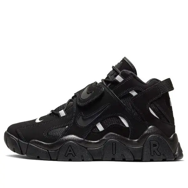 Nike Barrage Mid Sneakers - Black