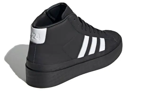 Adidas 424 X Pro Model 'core' High Top Sneakers - Black