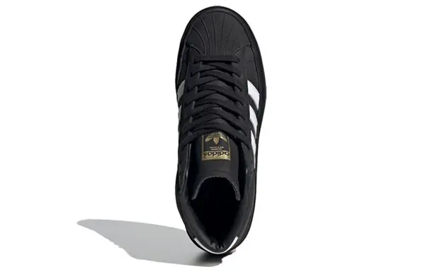 Adidas 424 X Pro Model 'core' High Top Sneakers - Black