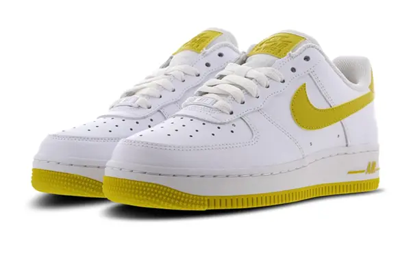 Nike Force 1 Low Sneakers - White/yellow