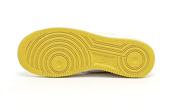 Nike Force 1 Low Sneakers - White/yellow