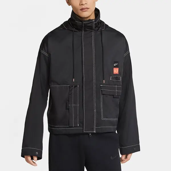 Nike Kd Swoosh Embroidered Woven Basketball Jacket Asia Edition