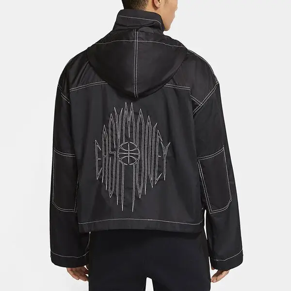 Nike Kd Swoosh Embroidered Woven Basketball Jacket Asia Edition