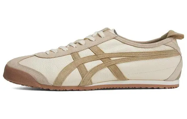 Onitsuka Tiger Mexico 66 Lace-up Sneakers - Cream/beige/brown