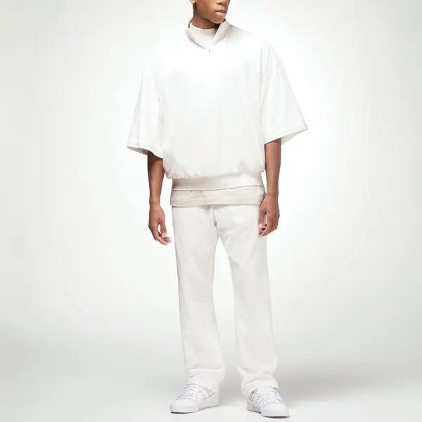 Adidas Originals One Basketball Velour Half Zip Sweatshirt