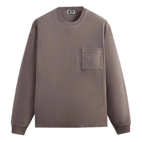 Kith Long-sleeve Quinn Tee 'dash - Brown