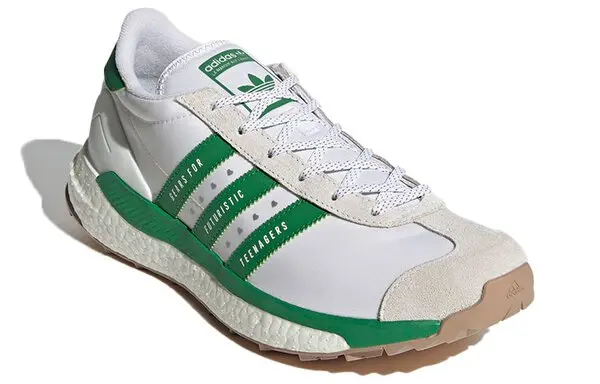 Adidas Human Made X Country "gears For Futuristic Teenagers - White/green
