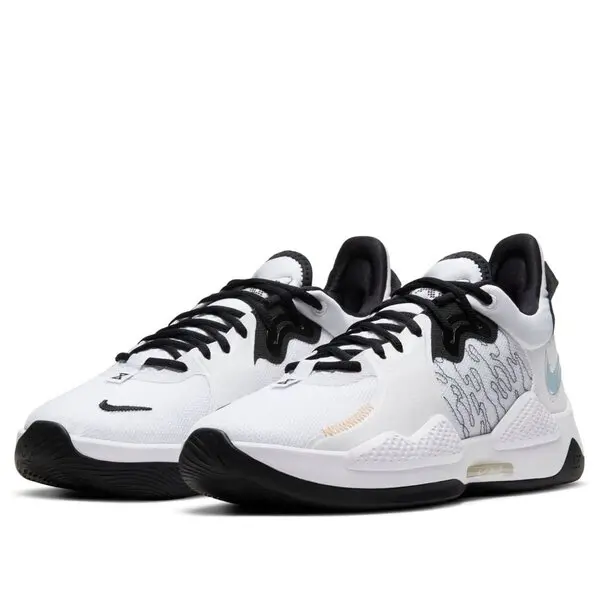 Nike Pg Ep Basketball Sneakers - White/black