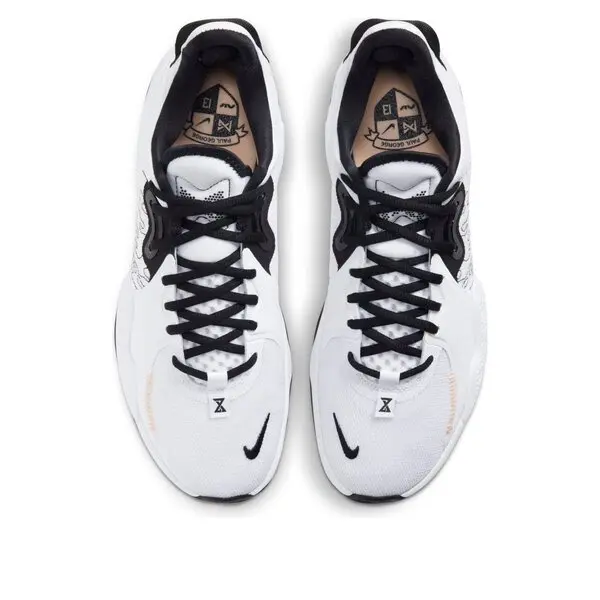 Nike Pg Ep Basketball Sneakers - White/black