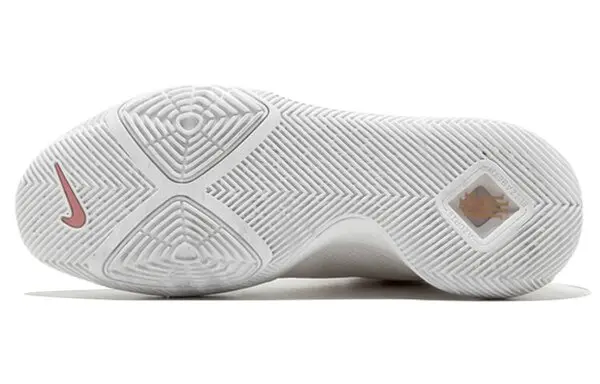 Nike Kyrie 3 Ep High Top Basketball Sneakers - White/gold