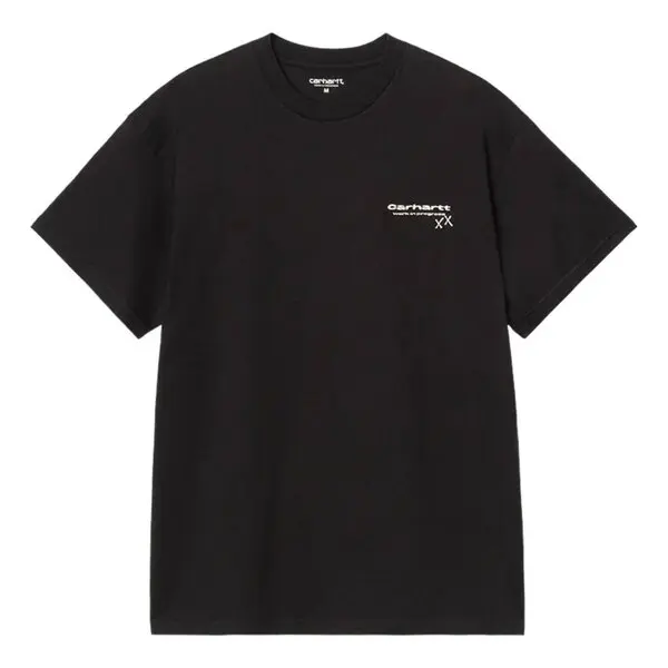 Carhartt Work In Progress Garble Short Sleeve T-shirt - Black