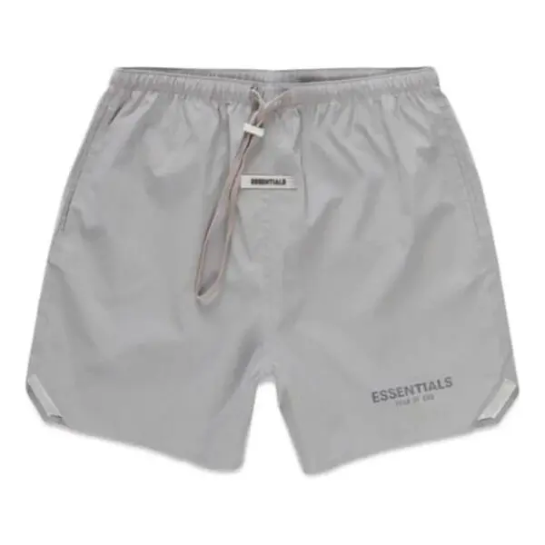 Fear Of God Fw20 Volley Shorts - Silver/grey