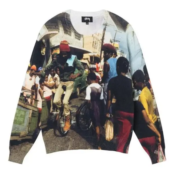 StÜssy Peter Tosh Print Sweater - Multi-color