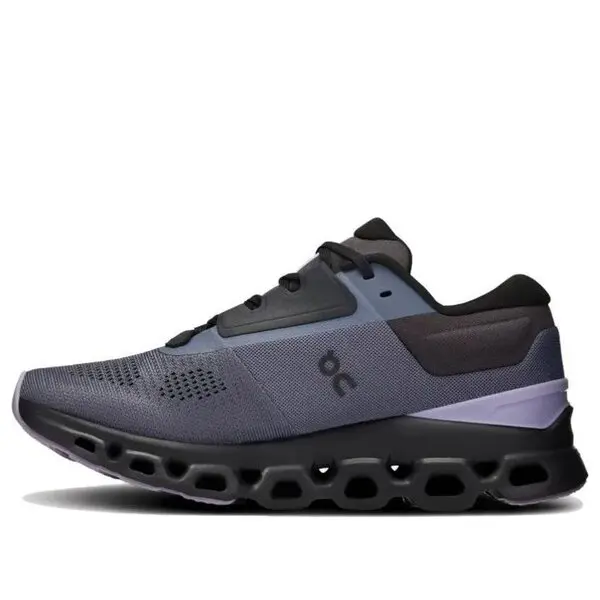 On Cloudstratus 3 Athletic Shoe - Gold/grey/purple