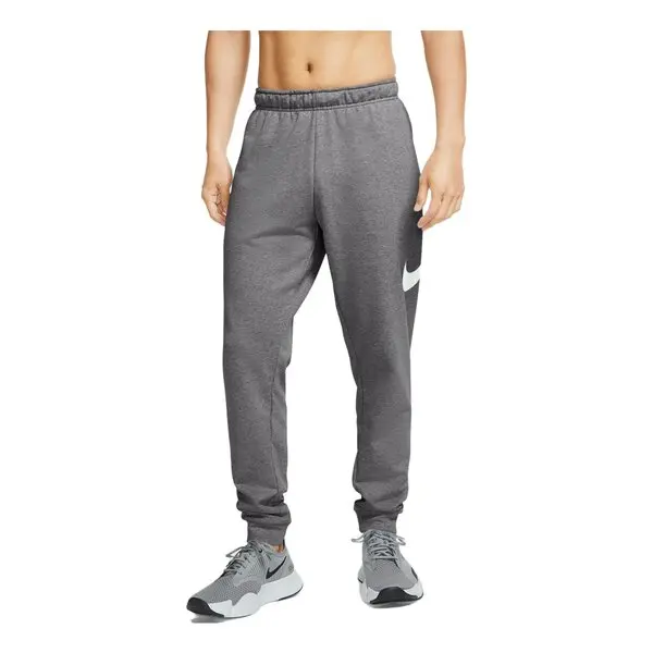 Nike Dri-fit Tapered Training Trousers - Grey/multi-color