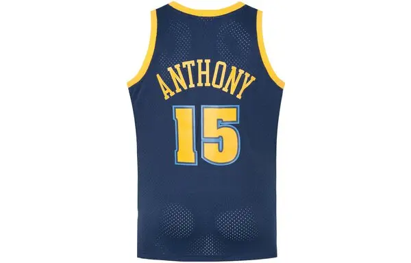 Mitchell & Ness Denver Nuggets Anthony 15 Retro Basketball Vest - Davy