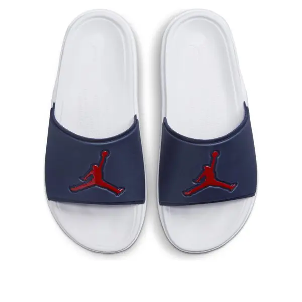 JORDAN Air Jumpman Slide - Navy/white/red