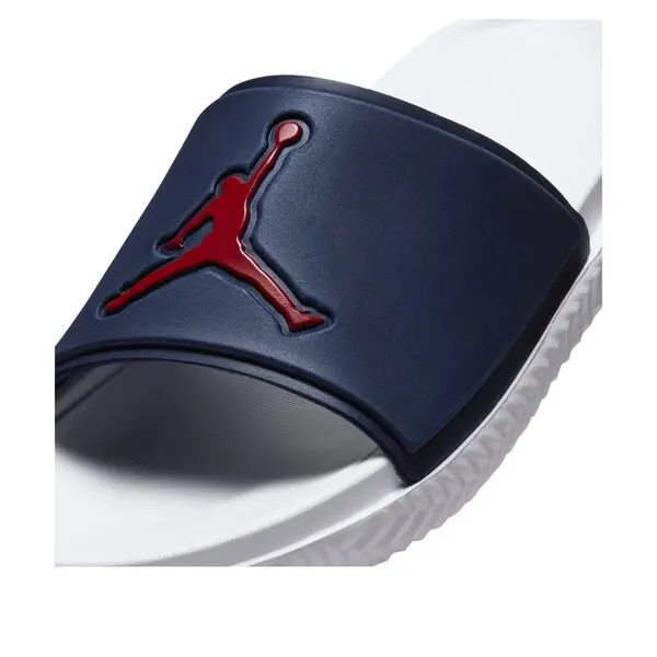 JORDAN Air Jumpman Slide - Navy/white/red