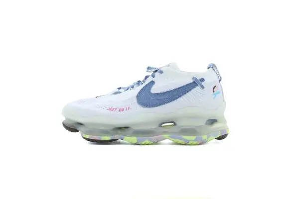 Nike Max Scorpion Fk 'just Do It' Sneakers - White/blue Whisper