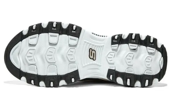 Sketchers Dlites 1.0 Sneakers - Black/white/brown