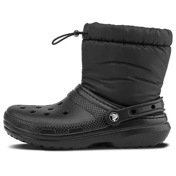 CROCS Classic Lined Neo Puff Boots - Black