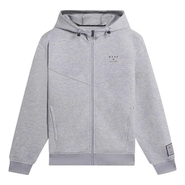 LI-NING Way Of Wade Graphic Hooded Jacket - Grey/black
