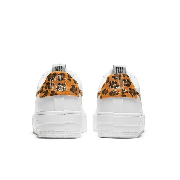 Nike Force 1 Pixel Se Leopard Print Sneakers - White