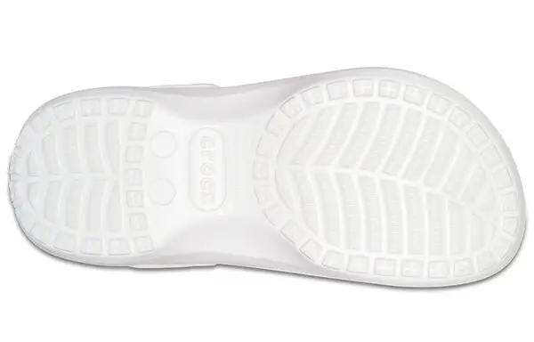 CROCS Classic Platform Lined Clogs - White