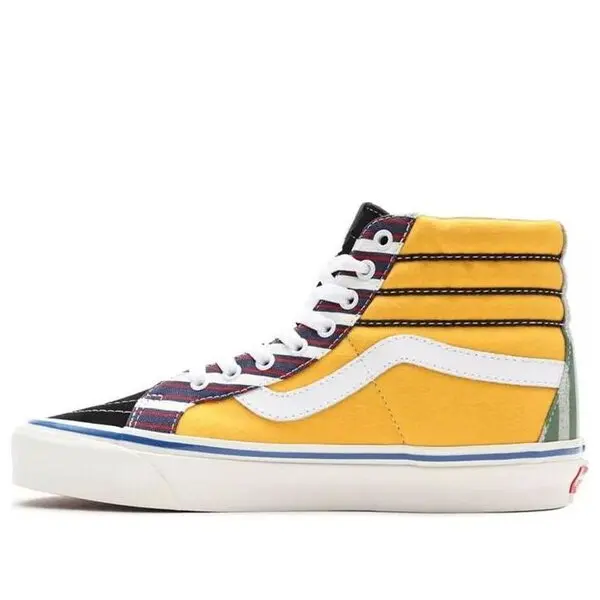 VANS Sk8-hi High Top Sneakers - Black/white/red