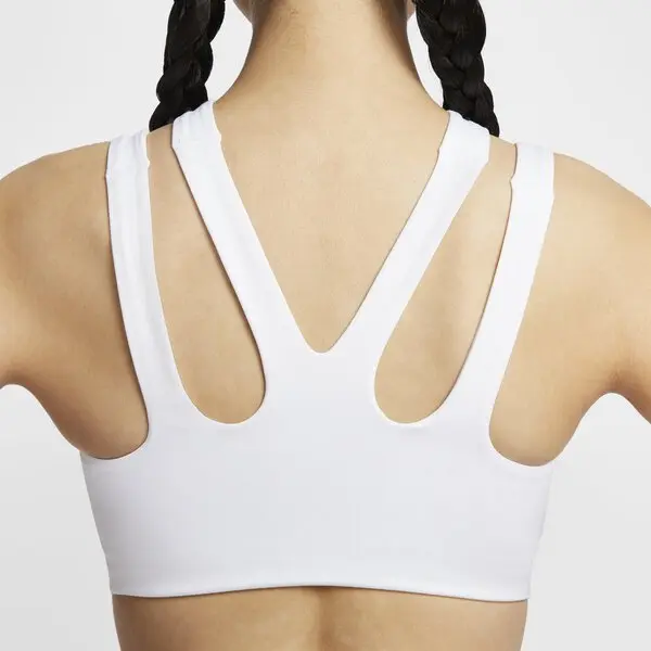Nike Freestyle Light-support Padded Sports Bra Asia Sizing 'white