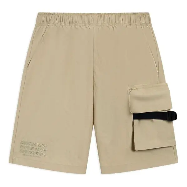 LI-NING Counterflow Embroidery Logo Cargo Shorts