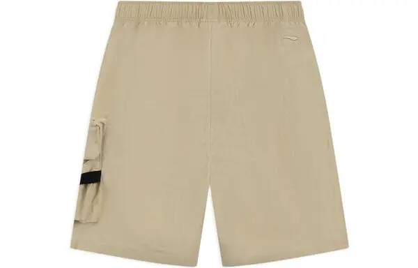LI-NING Counterflow Embroidery Logo Cargo Shorts