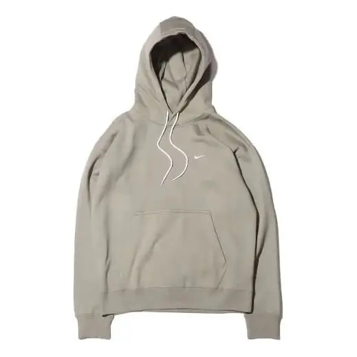 Nike Logo Embroidered Fleece Lined Hoodie - Multi-color
