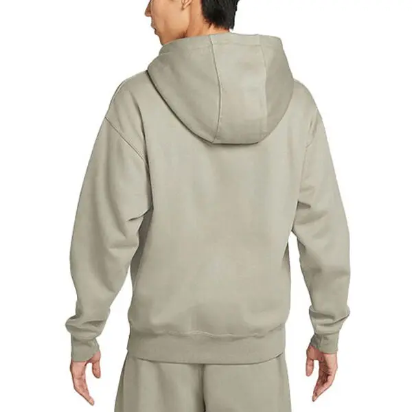 Nike Logo Embroidered Fleece Lined Hoodie - Multi-color