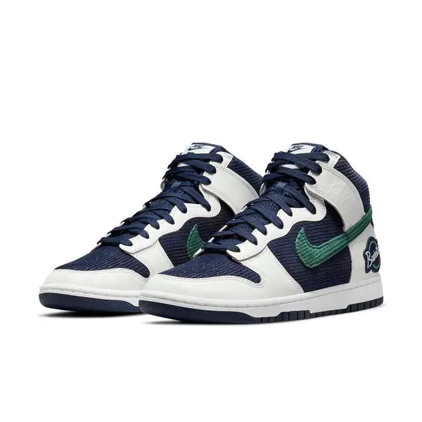 Nike Dunk High 'sports Specialties' High Top Sneakers - White/midnight Navy/green