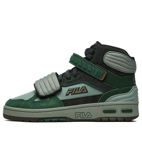 FILA FUSION Teratach X White Mountaineering High-top Sneakers - Green/black